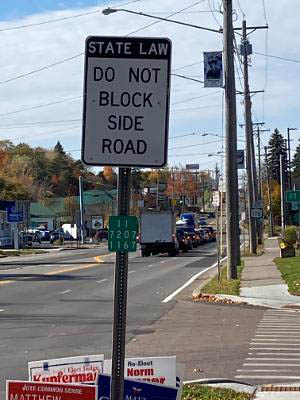 Drivers in Malone continue to illegally block intersections | News ...